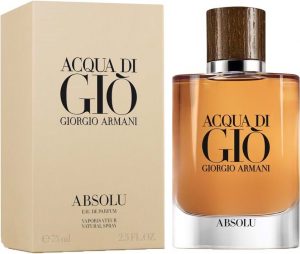 Giorgio Armani Acqua Di Gio Absolu for Men 125ml EDP - faureal