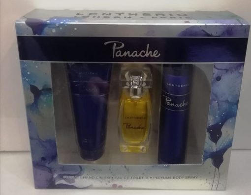 Lentheric Panache Gift Set 50ml EDT +Hand Cream +Body Spray - faureal